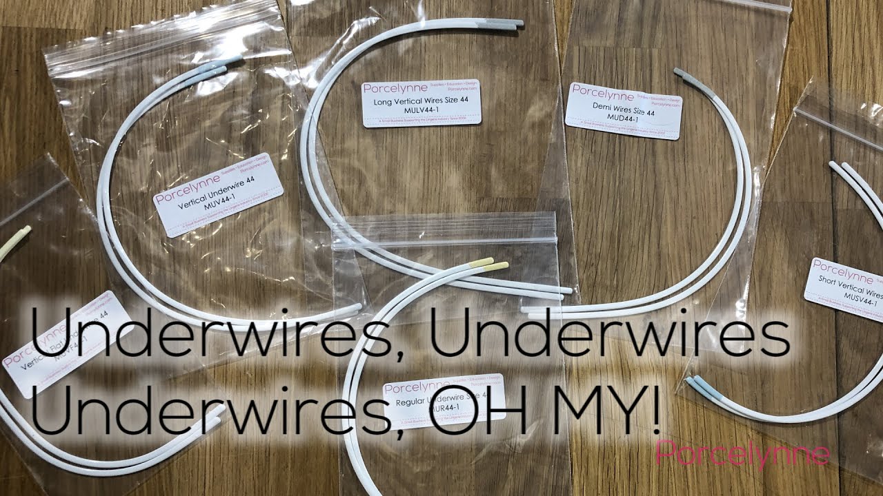A Brief Explanation of the Differences Between Underwire Styles by Porcelynne
