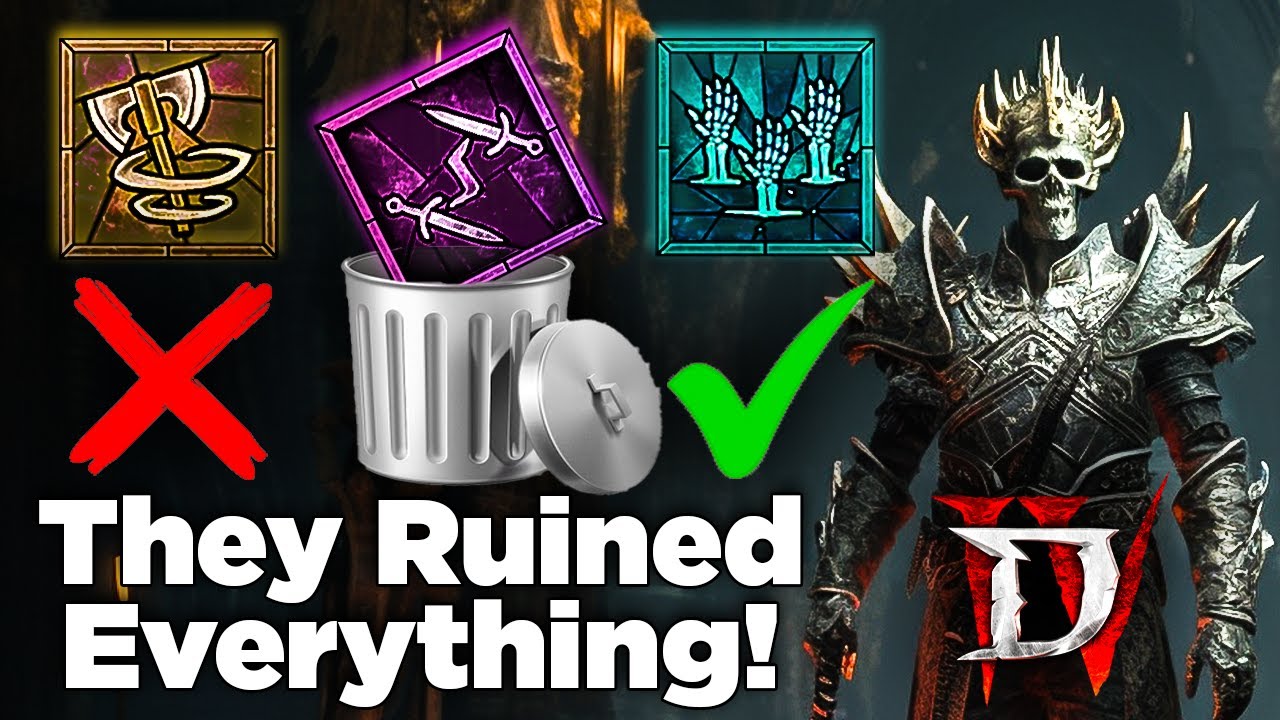 Rogue Nerfed, Barbarian Ruined, Necromancer Buffed! - Diablo 4 Patch Notes 1.02d