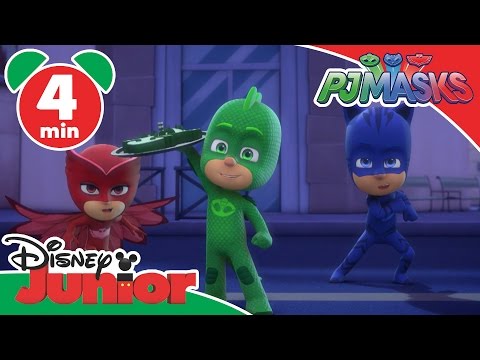 PJ Masks - Lizard Birthday cake: English ESL video lessons