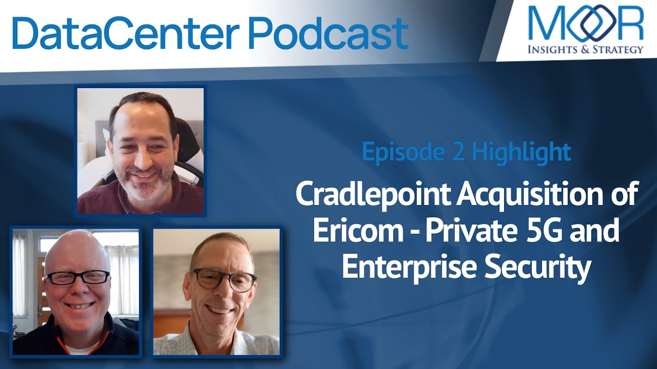 Cradlepoint Acquisition of Ericom, Private 5G & Enterprise Security - Episode 2 - DataCenter Podcast