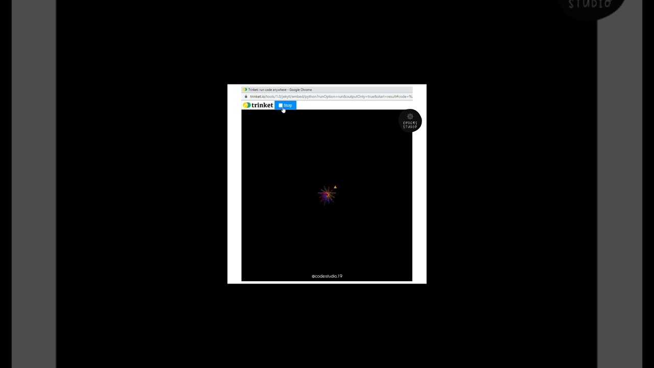 Python Turtle Project : Rainbow Star