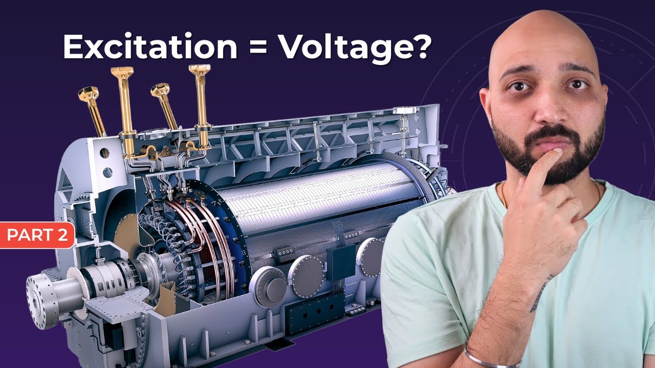 How Generators Keep Voltage Stable - Excitation Control Explained