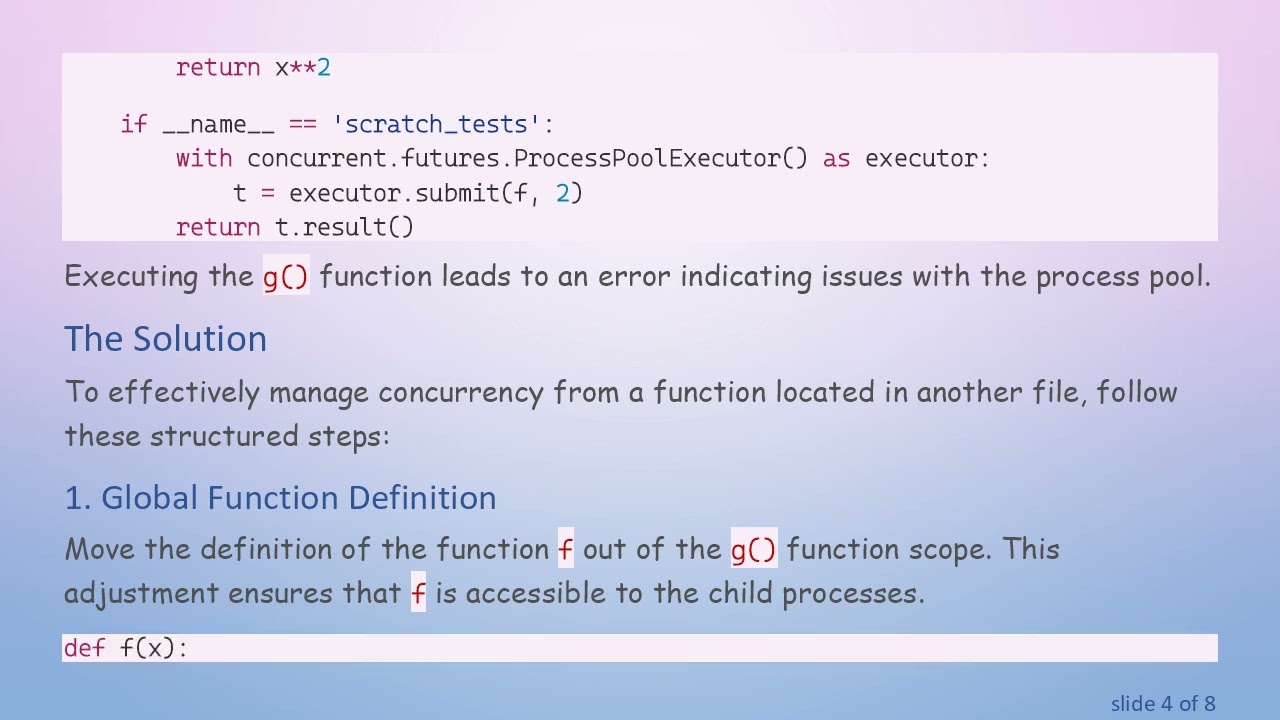 Mastering concurrent.futures in Python: Calling Functions from Another File