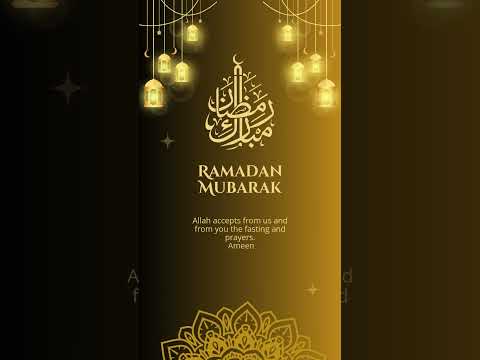 Ramadan Mubarak Greetings | Beautiful Arabic & English Wishes 2025 🌙✨#RamadanKareem #RamzanMubarak