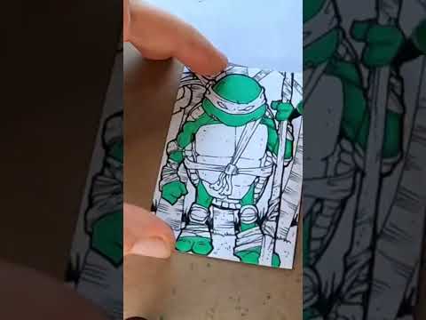 Donatello TMNT - art card