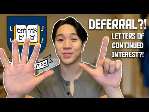 i got DEFERRED... now what?! | 7 College Application Tips from a YALE Student