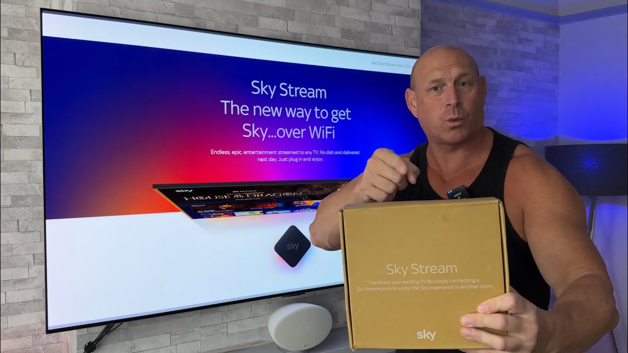 NEW Sky Stream : Detailed Box / Puck & remote unboxing