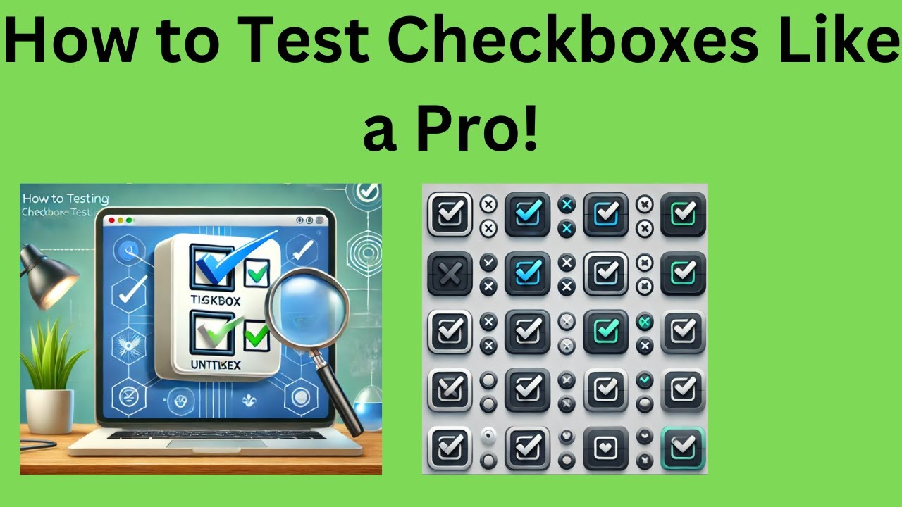 Tutorial 10- Master Checkbox Testing: A Complete Guide!