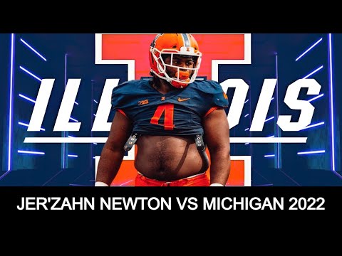 Jer'Zhan Newton vs Michigan 2022 | 2024 NFL Draft Film |
