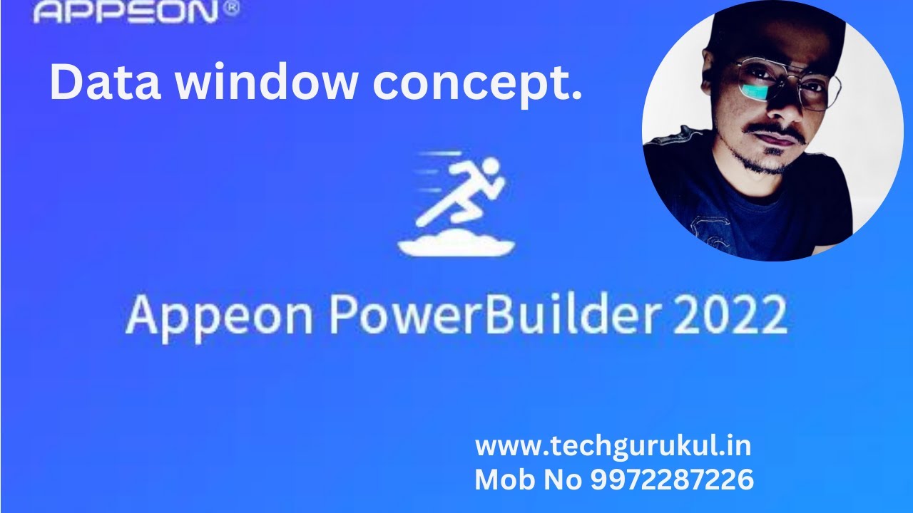 Understanding concept of window,data window and data window control in power builder.