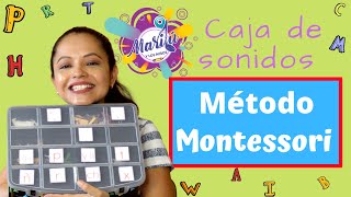 Caja de Sonidos Montessori - Actividades de LectoEscritura