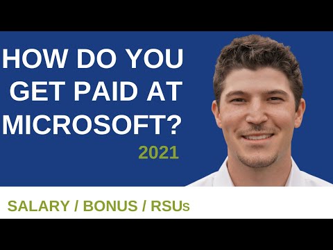 💰 Working at Microsoft: How Do You Get Paid? Employee Compensation 2021 (Salary, Bonus, RSUs)