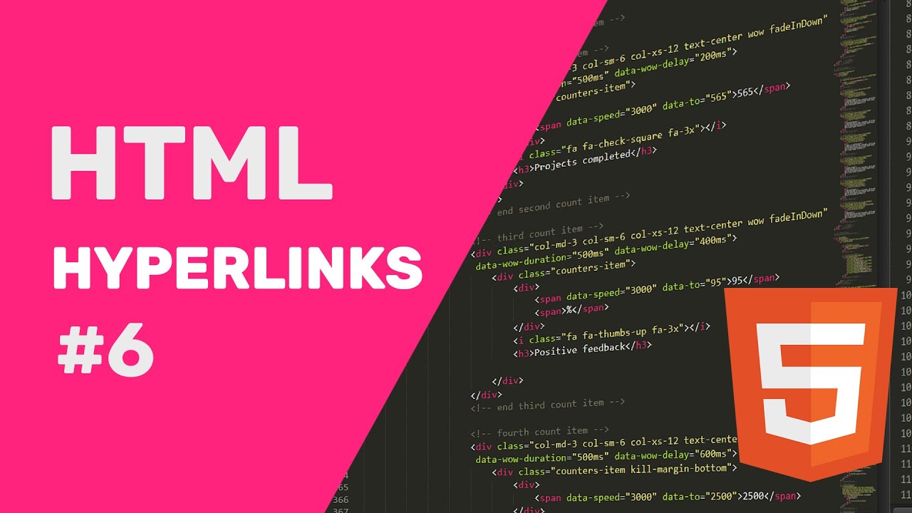 HTML Links - Hyperlinks | How To Create Links in HTML | HTML Anchor Tag