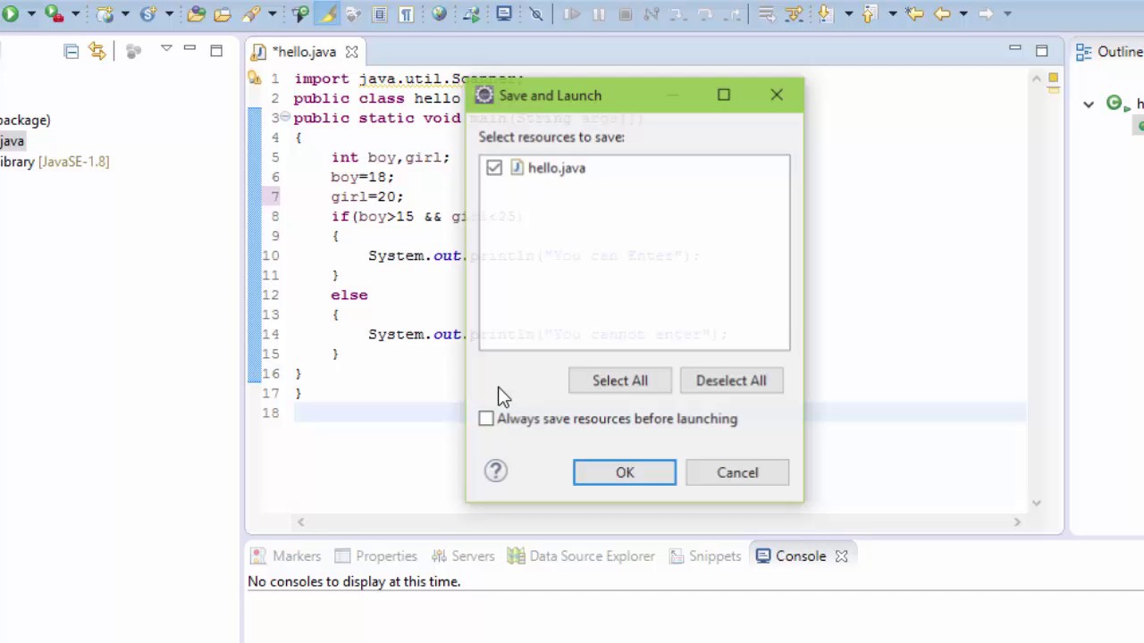 Java Programming Tutorial - 8 - Logical Operators