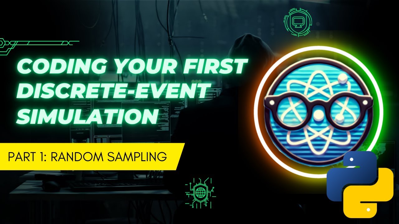 Code your first discrete-event simulation in Python. Part 1: Random sampling