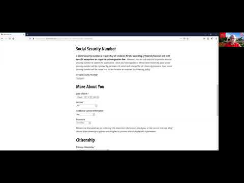 Illinois State University Freshman Application Walkthrough