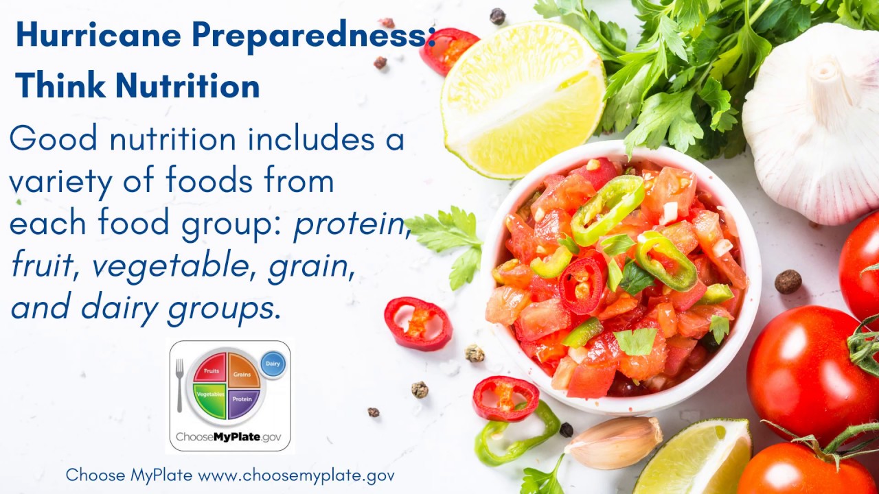 Hurricane Preparedness/Think Nutrition