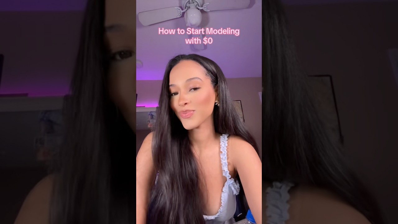 How to start modeling for FREE in 2026 | Real advice from a working model