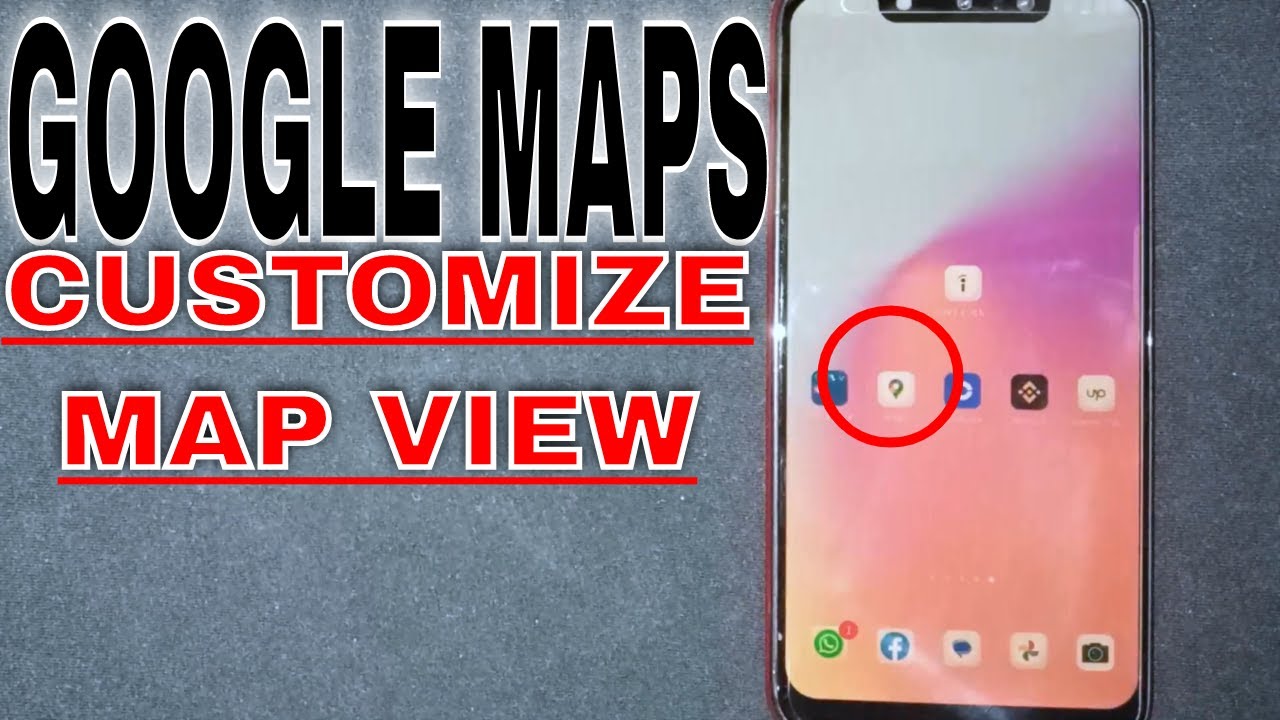 ✅ How To Customize The Map View On Google Maps 🔴