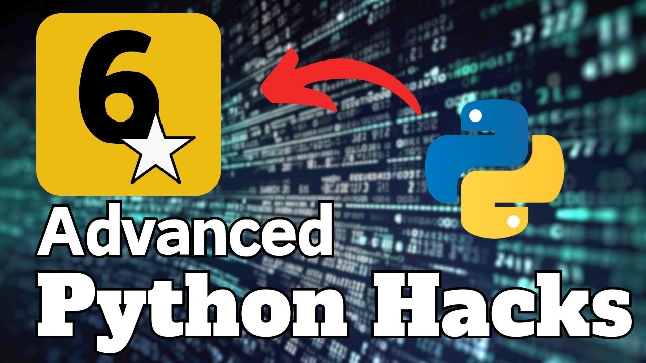 6 Advanced Python Hacks in 2024 Every Developer Should Know | Code with Josh
