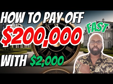 How To Pay Off $200,000 FAST... With $2,000