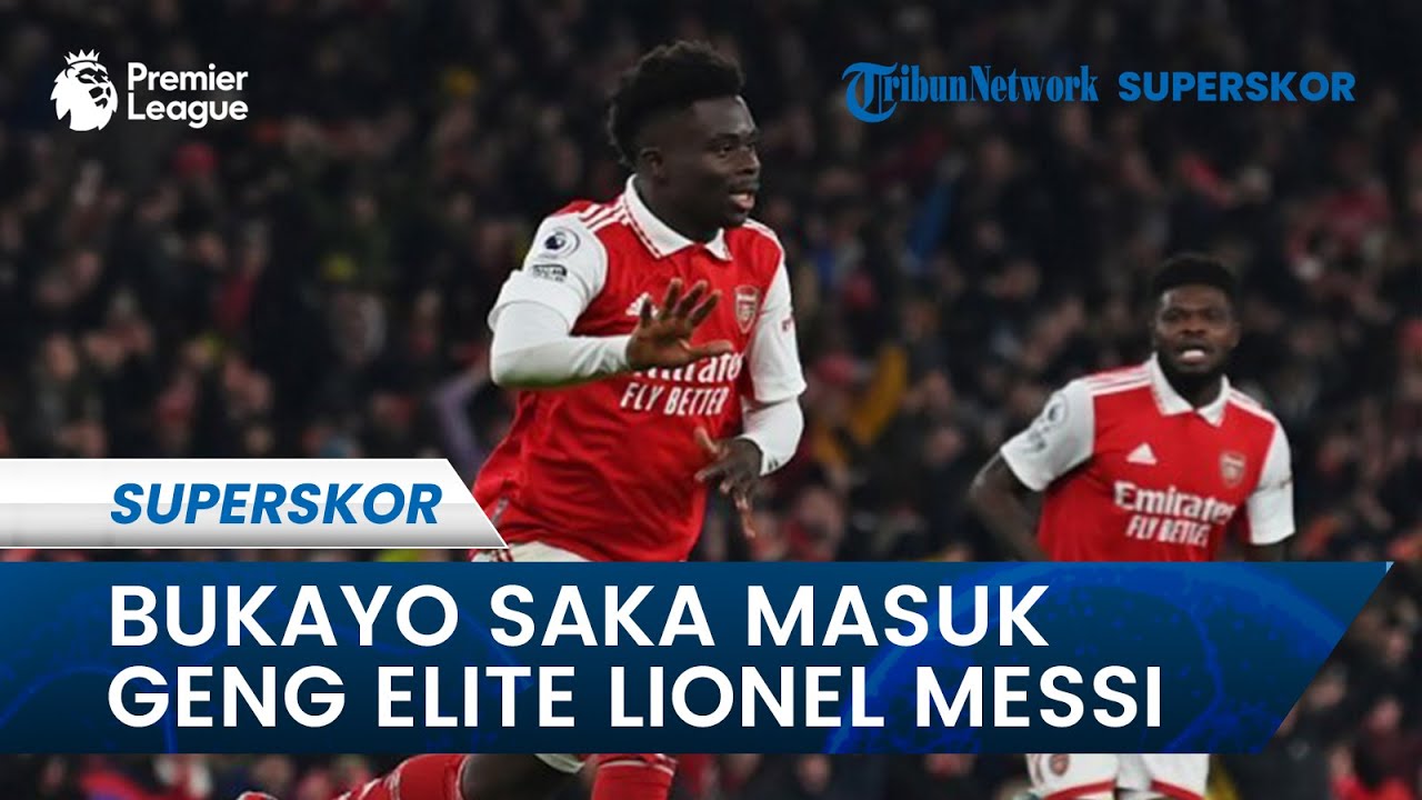 Sukses Kalahkan Manchester United, Bukayo Saka Masuk Geng Elite Lionel ...