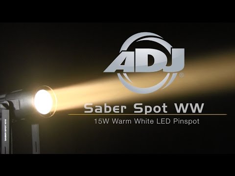ADJ Saber Spot WW Compact Warm White Pinspot Light | Reverb