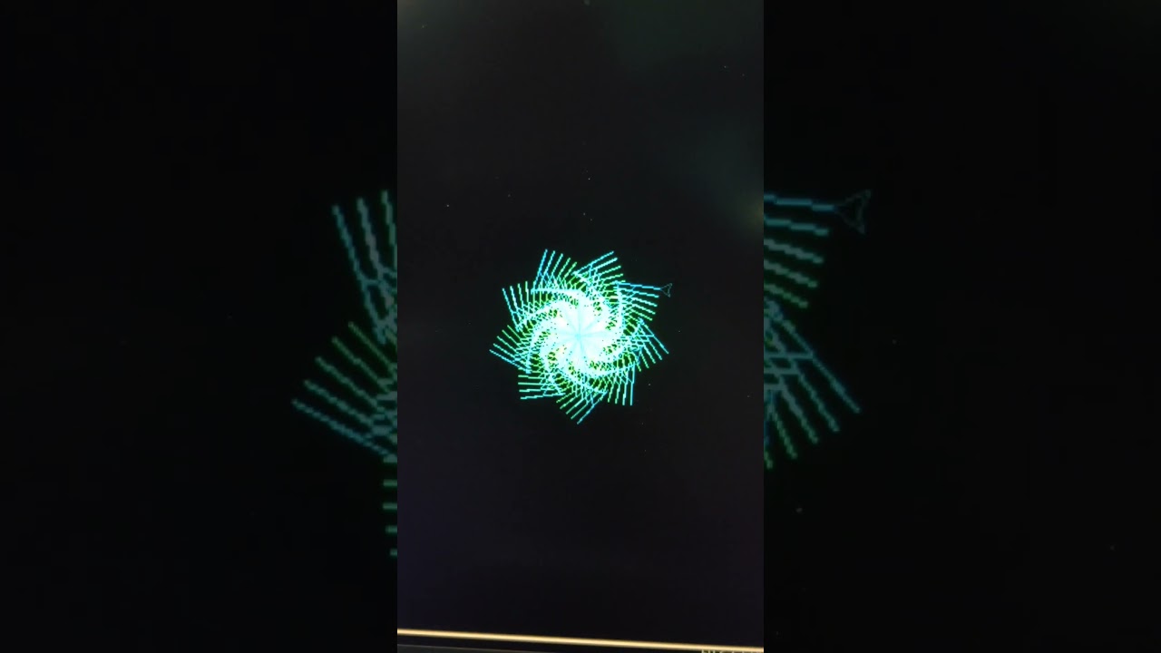 Amazing Drawing in Python turtle module | VS Code #python #shorts