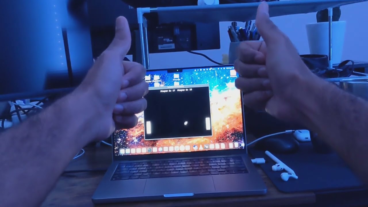 AI-Powered Hand-Controlled Ping Pong Game 🎮 | Python & Turtle Tutorial