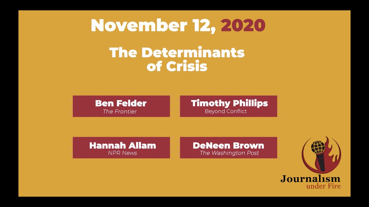 Journalism under Fire 2020: The Determinants of Crisis