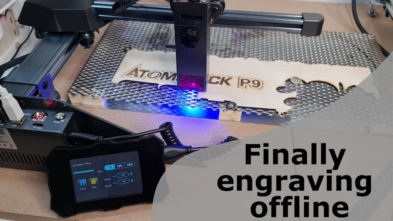 Atomstack P9 - Initial though + Setup