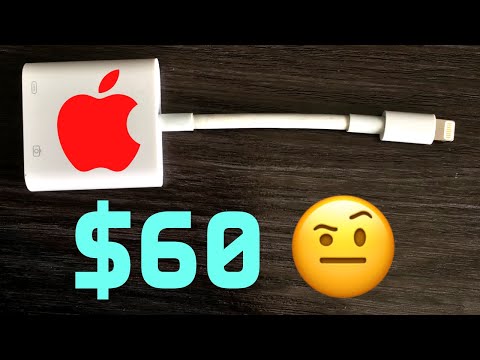 So Expensive But So Useless! | Apple Lightning to USB 3 Camera Adapter Unboxing