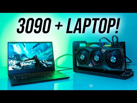 RTX 3090 Gaming Laptop 🤯 2080 Ti eGPU Comparison