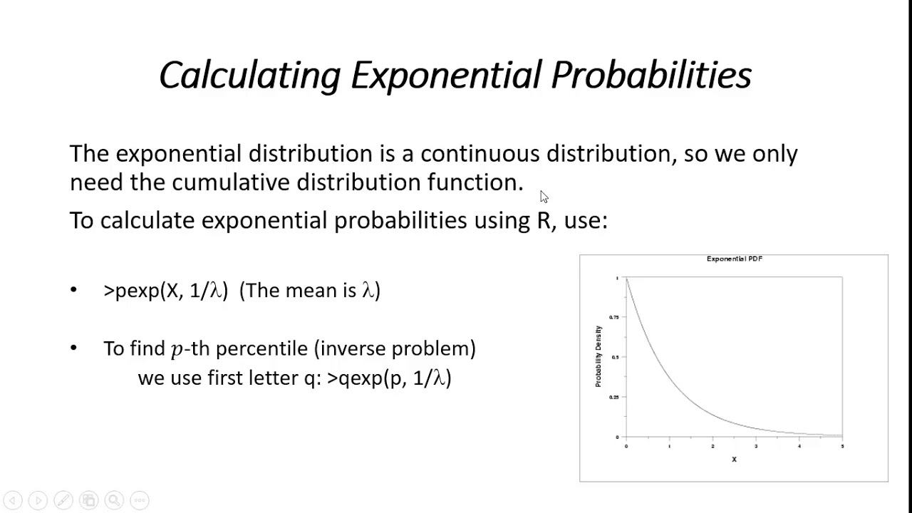 Probabilities with R