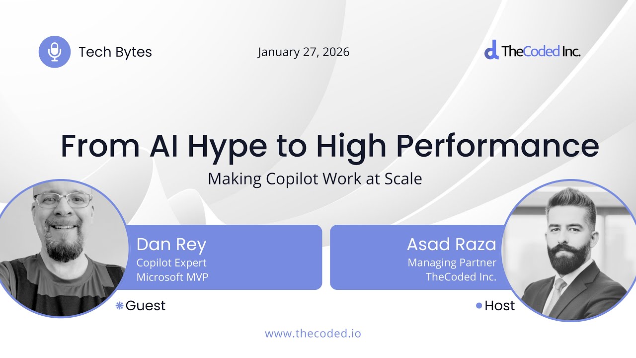 Making Copilot Work at Scale | Tech Bytes ft. Dan Rey