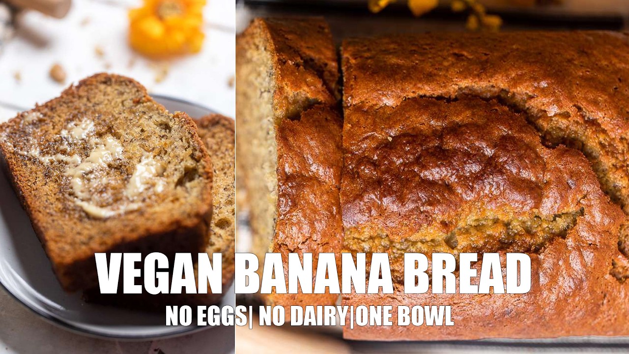 The ONLY Vegan Banana Bread You Need