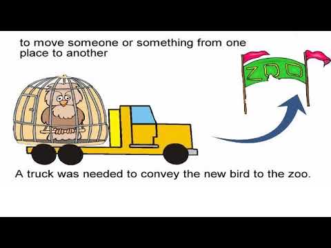 convey meaning | Vocabulary for Kids | Children's Dictionary | Learn English Vocabulary
