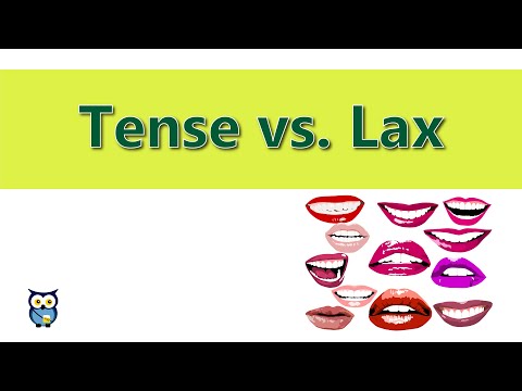 Tense versus Lax