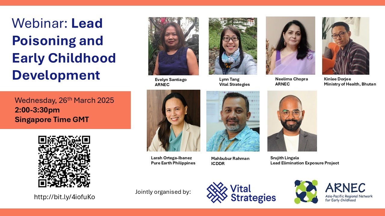 [Webinar] Lead Poisoning and its Devastating Impacts on Early Childhood Development