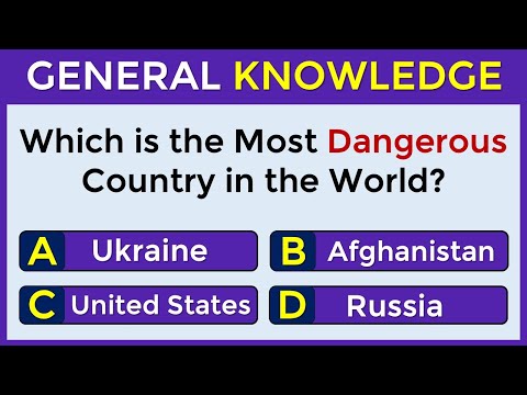 How Good Is Your General Knowledge? Take This 20-question Quiz To Find Out! #challenge 120