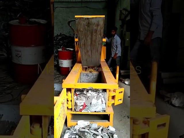 Scrap Baling Press - Bundle Press Machine Manufacturer from Mandi ...