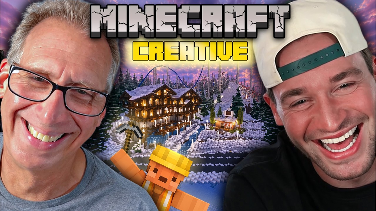 My Dad’s INSANE Minecraft World! (Part 2)