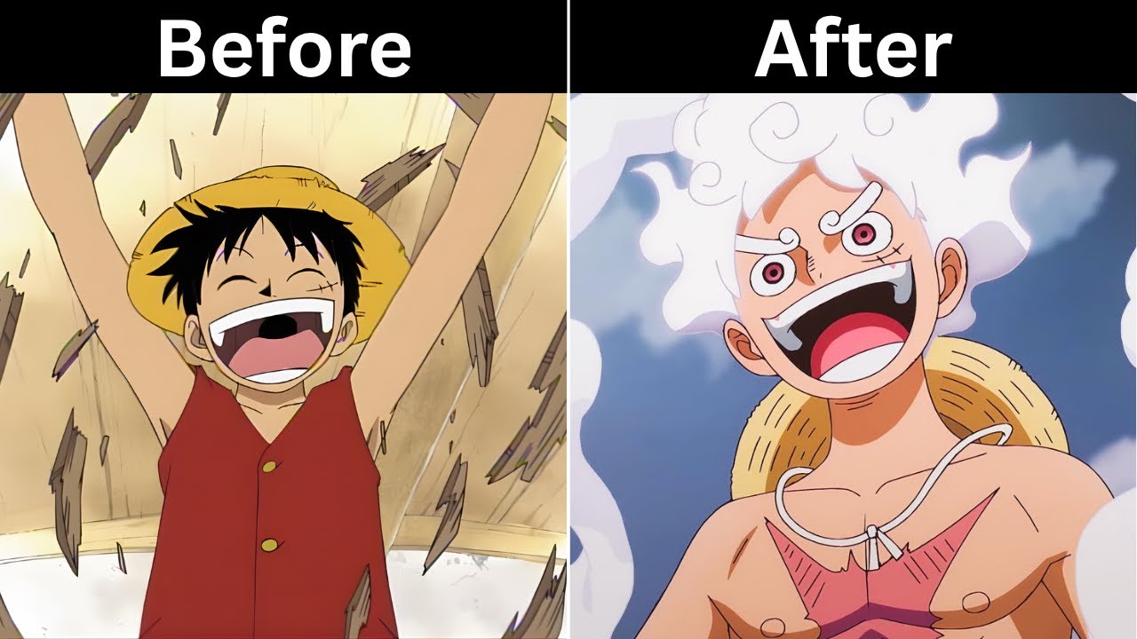 Evolution of One Piece Animation