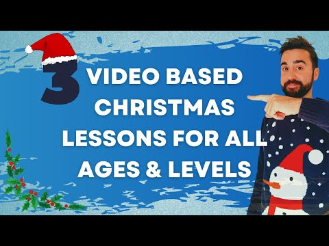 3 FUN lesson plans for CHRISTMAS