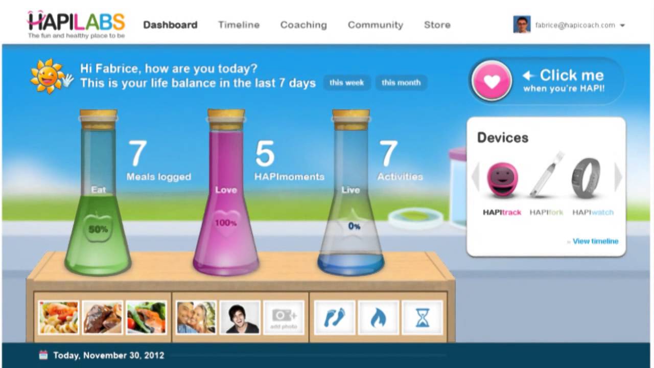 HAPIfork, the World's First Smart Fork (short version)
