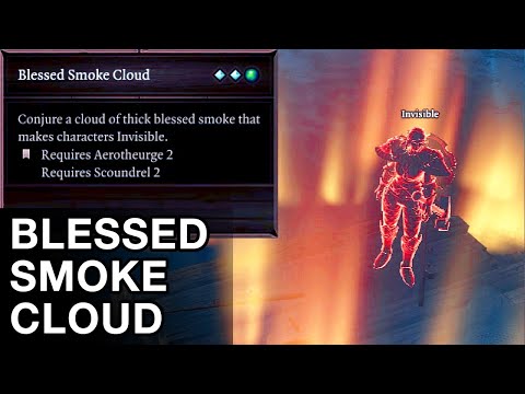 Blessed Smoke Cloud - Divinity 2 [Crafted Skill]
