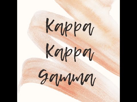 KAPPA KAPPA GAMMA 2021