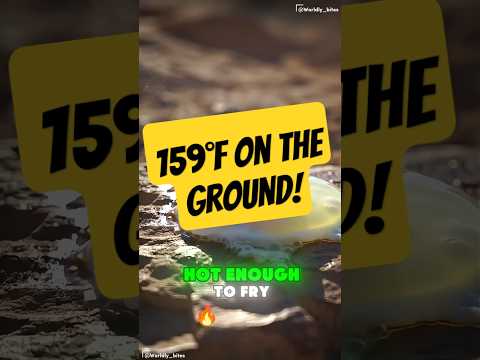Quirky Facts - Earth’s Hottest Place Isn’t Where You Think