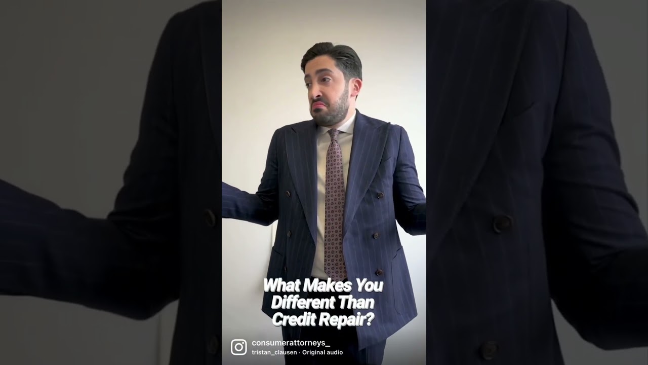 What is the difference between credit repair and consumer protection law? #lawyer #credit