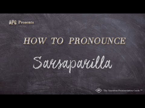 How to Pronounce Sarsaparilla (Real Life Examples!)